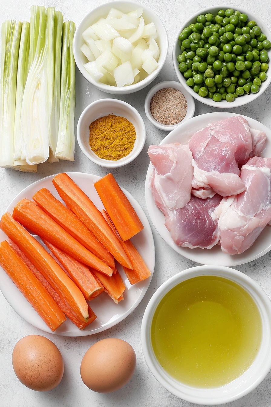 Turmeric Chicken Soup with Coconut Milk | Cozy & Nourishing